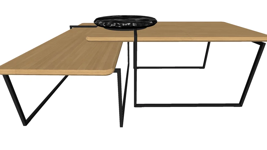 Stitch coffee table - Marc th. van der Voorn - Odesi | 3D Warehouse