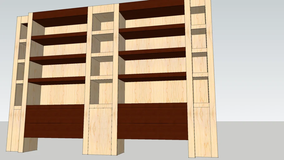 Bookcase | 3D Warehouse