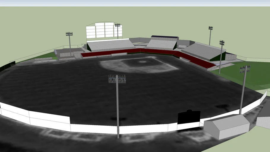 Gesa Stadium (Dust Devils Stadium) | 3D Warehouse