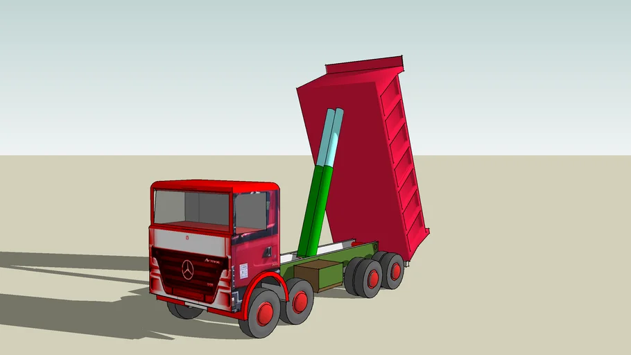 Mercedes Actors truck tipper | 3D Warehouse