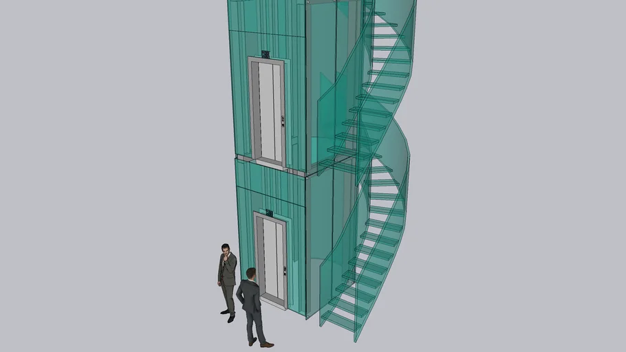 Teko Panoramic elevator | 3D Warehouse
