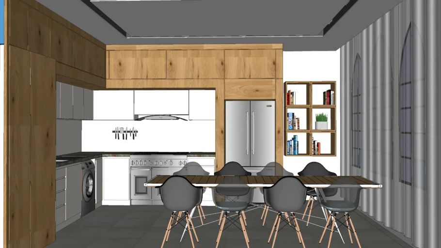 Modern Kitchen | 3D Warehouse