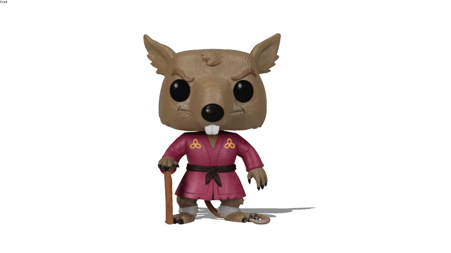 Funko POP Master Splinter (TMNT) | 3D Warehouse
