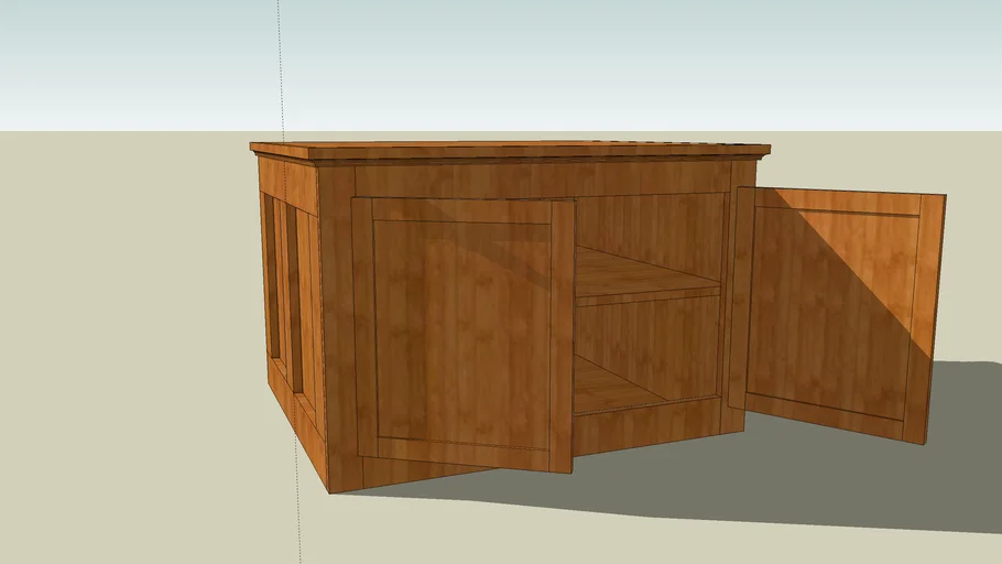 Storage Bench | 3D Warehouse