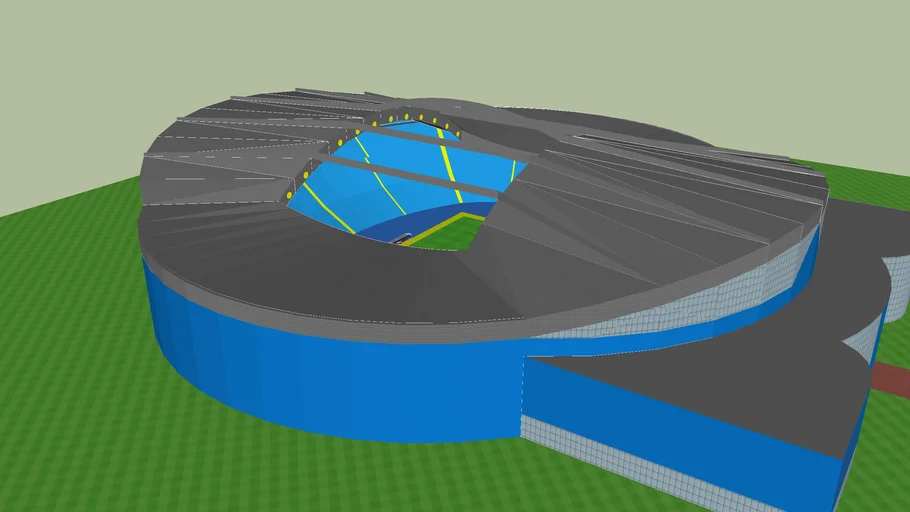 Oval Roof Stadium | 3D Warehouse