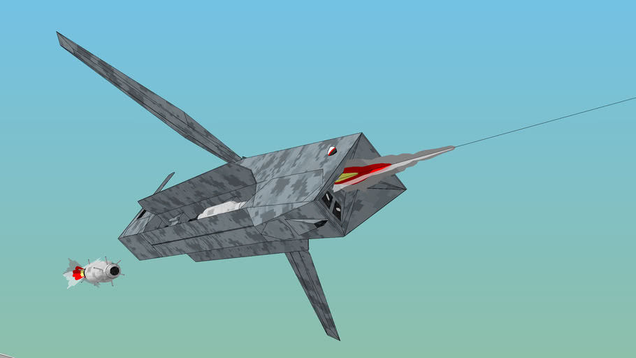 The bad drone- UN UAV AGM ARM Guardian MK I- unmanned ground attacker ...