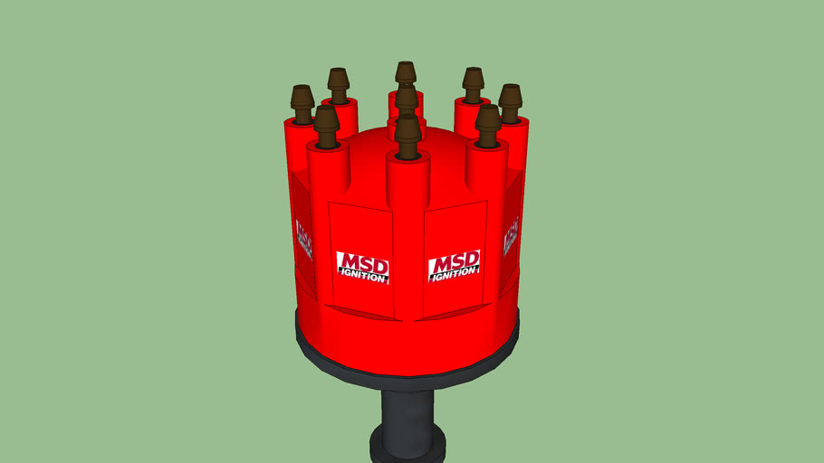 MSD ignition distributor | 3D Warehouse