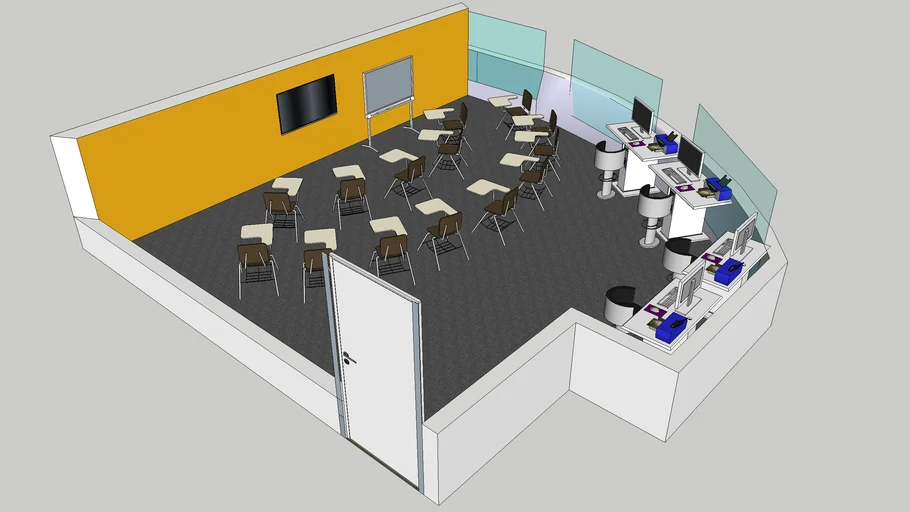 Training room 16thflor | 3D Warehouse