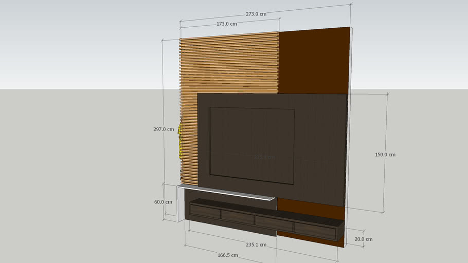 Backdrop TV | 3D Warehouse