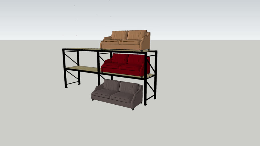 Sofa Racking | 3D Warehouse