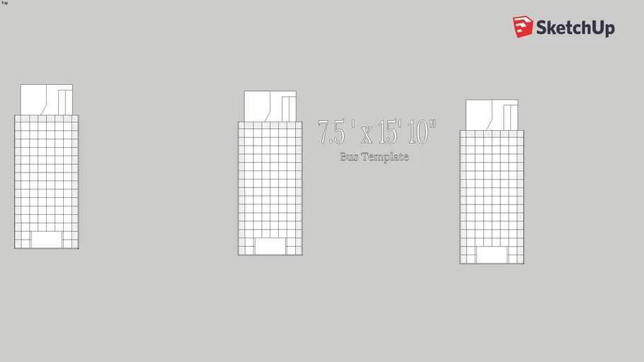 Free Bus Template | 3D Warehouse