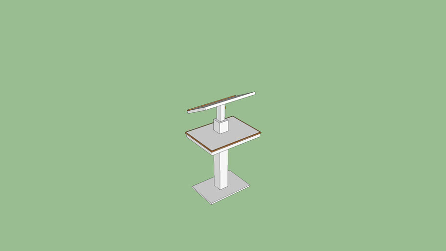 Pupitre | 3D Warehouse