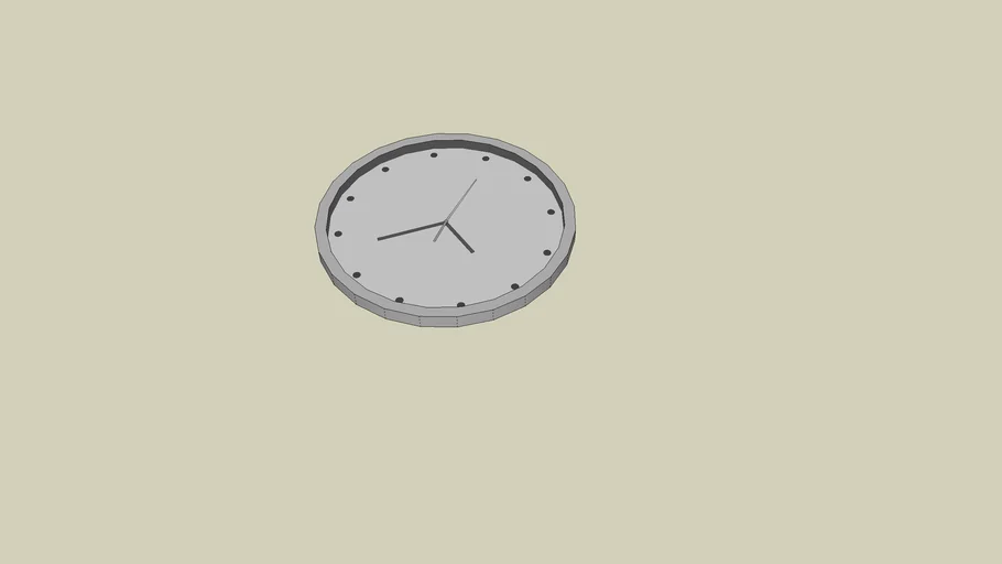 clock | 3D Warehouse