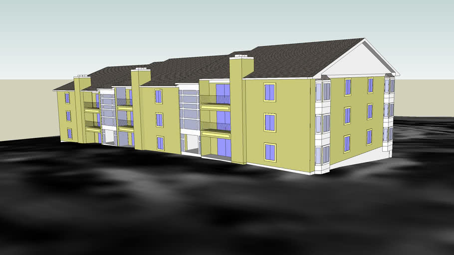 Apartment Building | 3D Warehouse