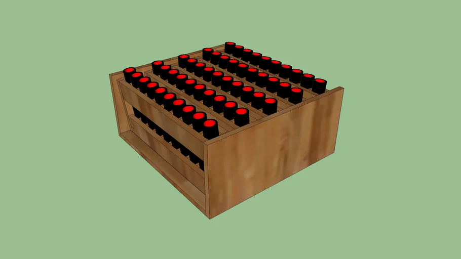 50 shot mortar rack | 3D Warehouse