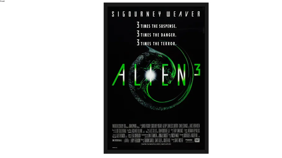 Alien 3 Poster Ver.2 | 3D Warehouse