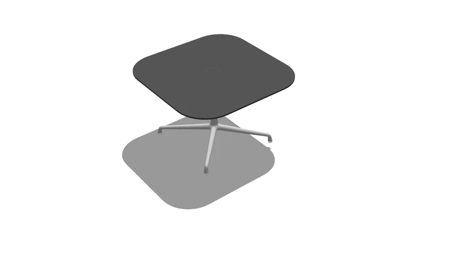 Coalesse, SW_1, Table, Square, Solid, 42x28.5 | 3D Warehouse