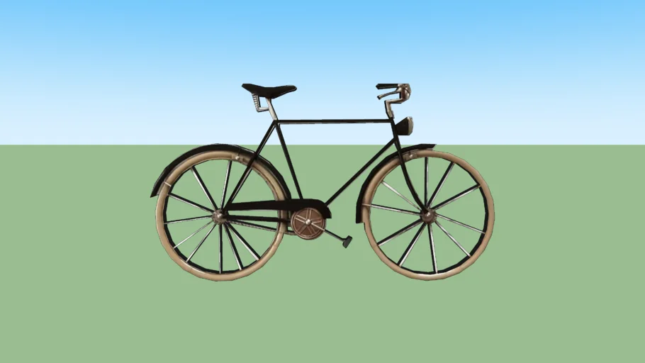 38488 Wall Decoration City Bike | 3D Warehouse