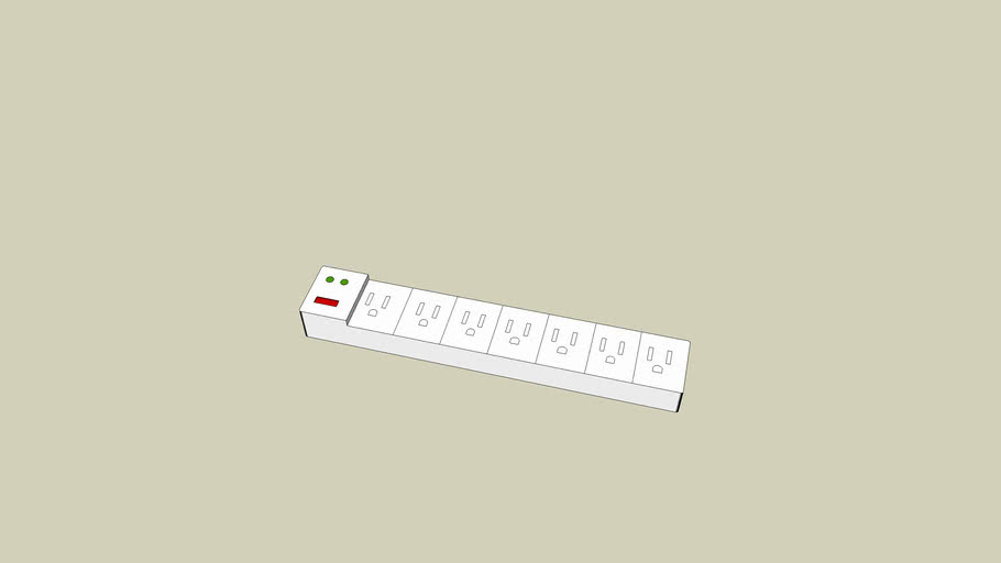 Power Strip | 3D Warehouse