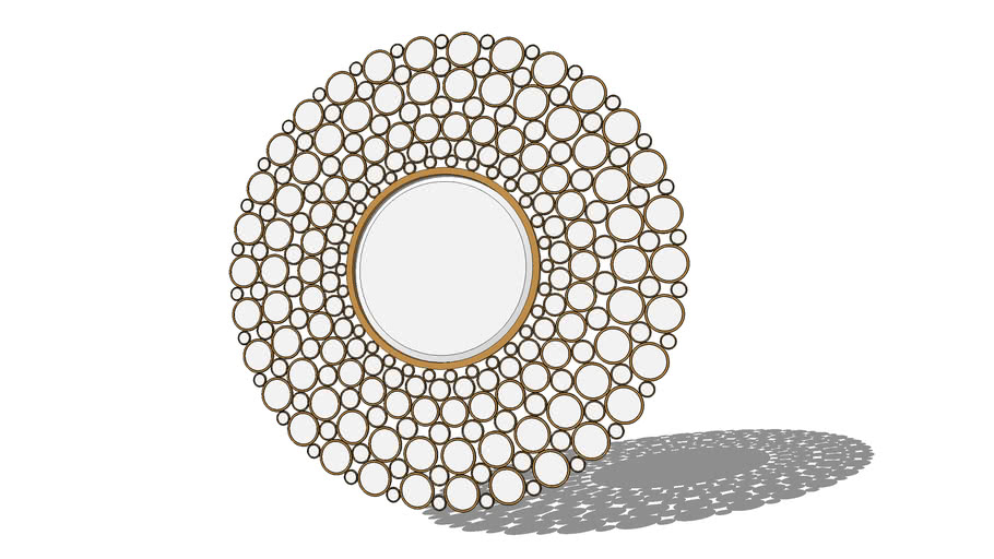 ASIATIDES_Round+mirror+peacock.skp | 3D Warehouse