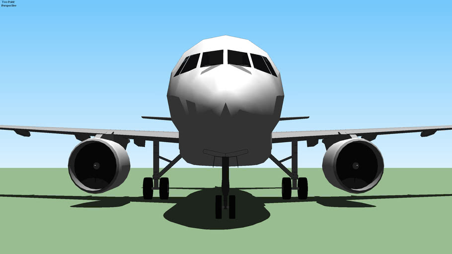 The FINAL: Template - Airbus A319-100. | 3D Warehouse