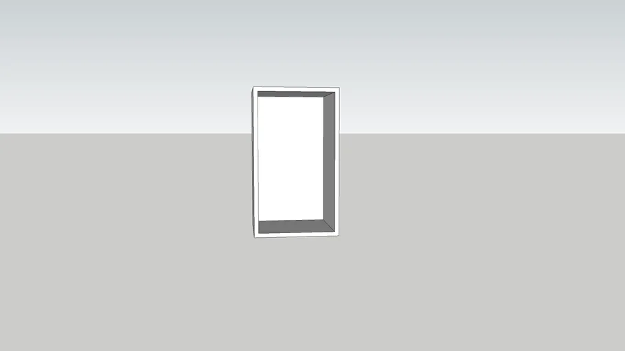 upper box 32x56x30 | 3D Warehouse