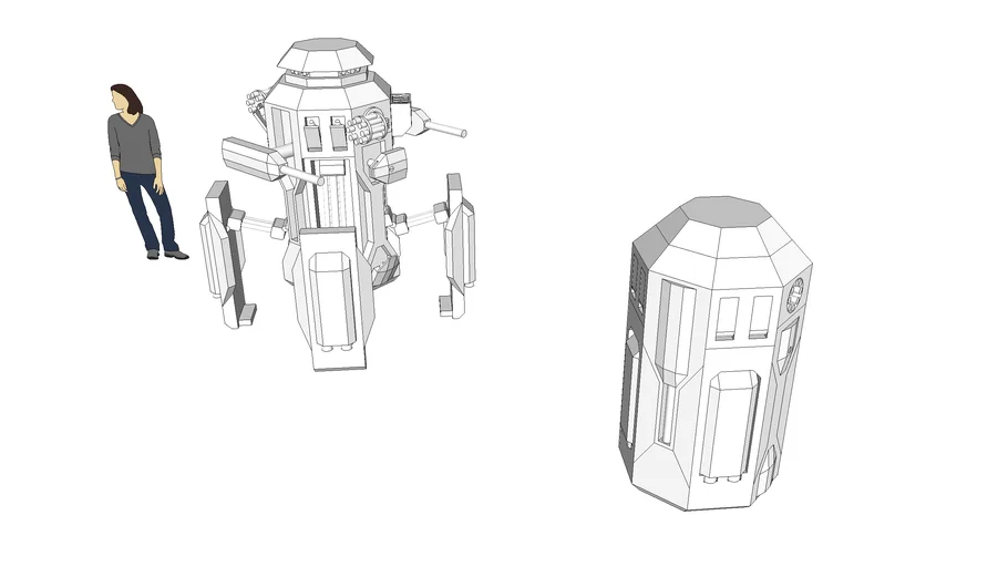 Remote sentry bot | 3D Warehouse