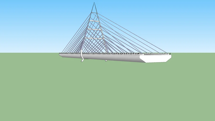 Cable Stayed Bridge | 3D Warehouse
