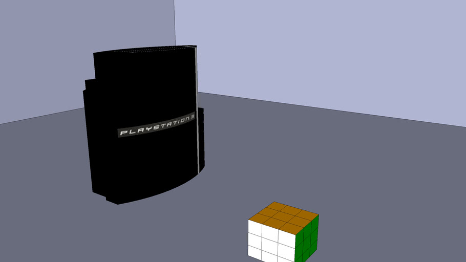 PS3 vs Cube | 3D Warehouse