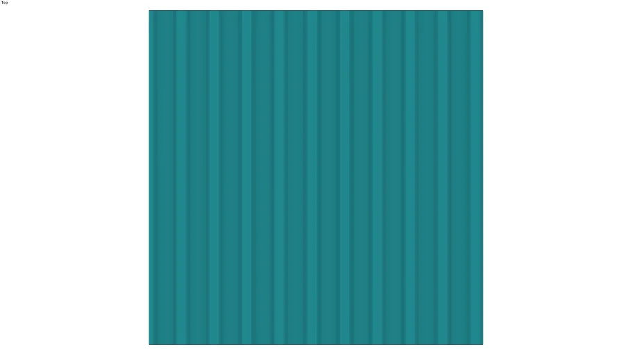 ROCKIT3D Sandwichpanel Five Crown RAL5018 | 3D Warehouse