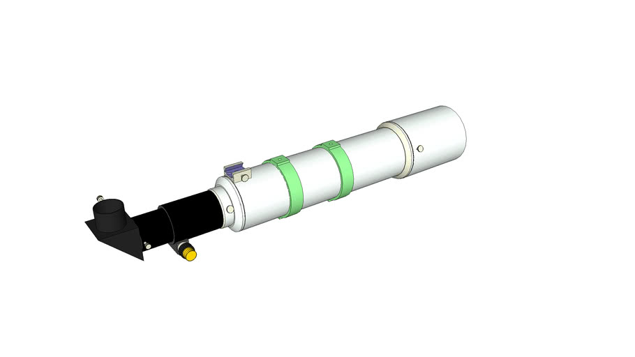 TMB 100mm F8 Apochromatic Telescope | 3D Warehouse