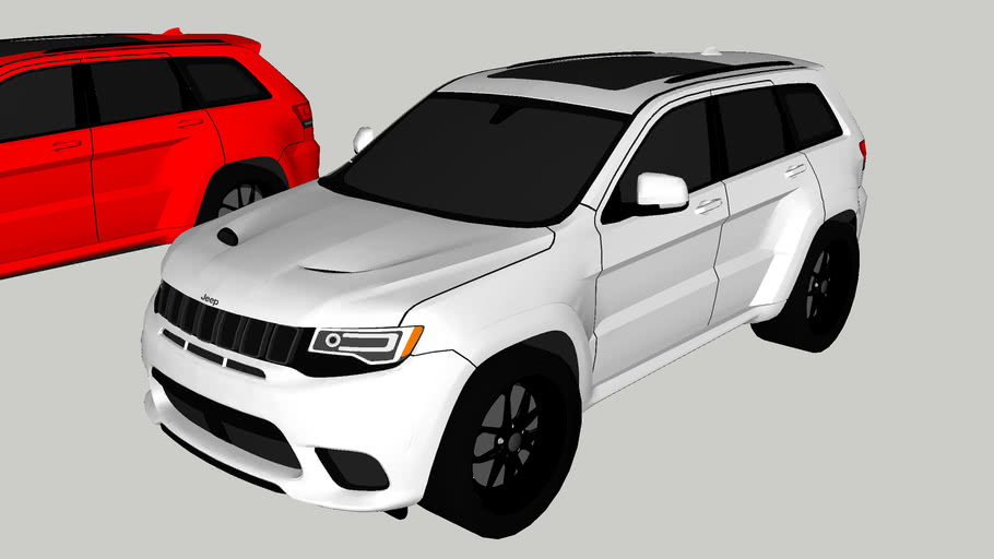 JEEP GRAND CHEROKEE SRT 8 TRACKHAWK V8 6.9 4WD 2021 | 3D Warehouse