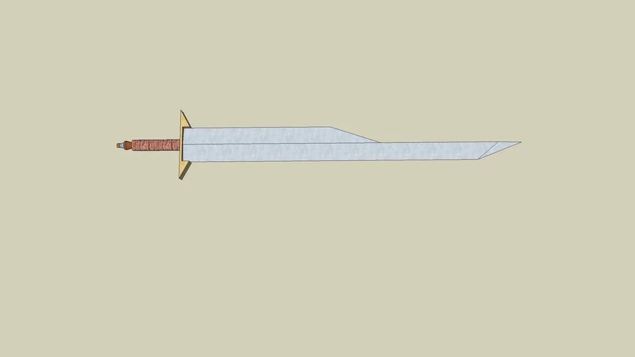 Anime Sword I | 3D Warehouse