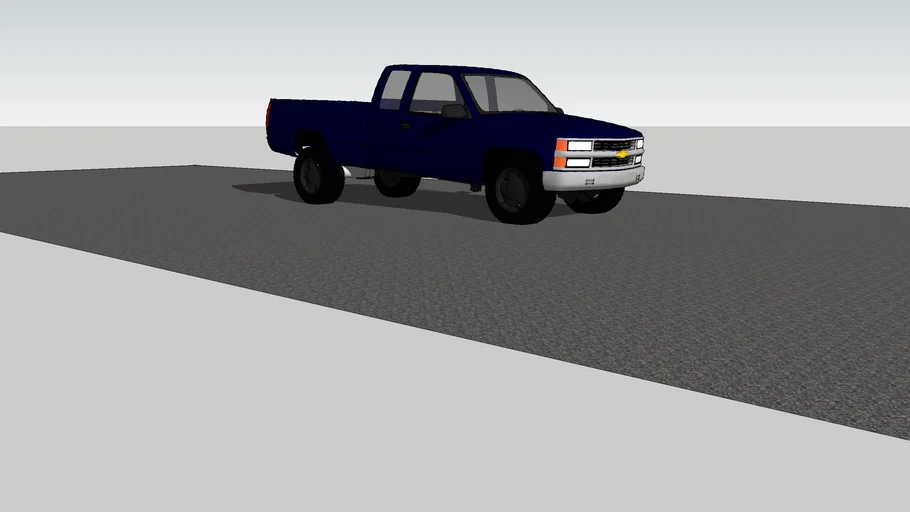 1997 chevy k10 | 3D Warehouse