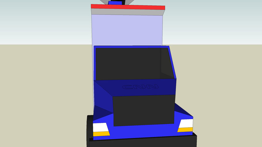CNN News Truck | 3D Warehouse