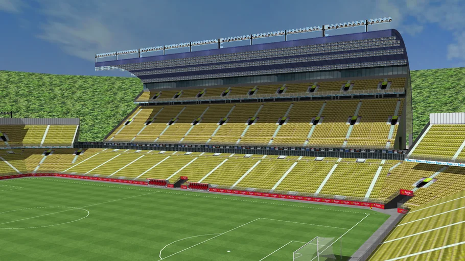 Nuevo Santo Domingo (AD Alcorcón) // New Santo Domingo (Stadium) | 3D ...