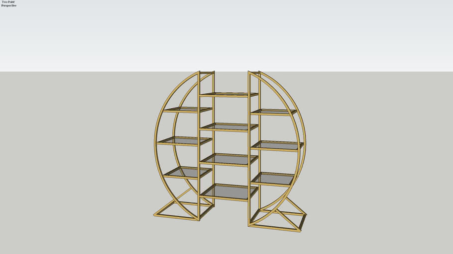 circular display unit | 3D Warehouse