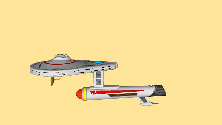 STAR TREK: USS SCRANTON LIGHT EXPLORER | 3D Warehouse