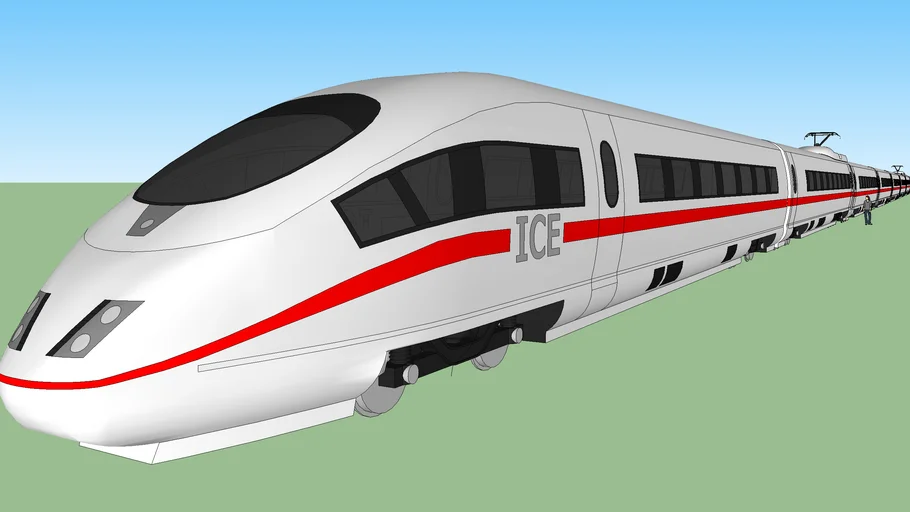 Siemens Velaro ICE 3 German high speed train | 3D Warehouse