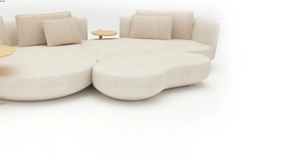 AKEMI - SOFÁ MODULAR 06 - DANIELA FERRO | 3D Warehouse