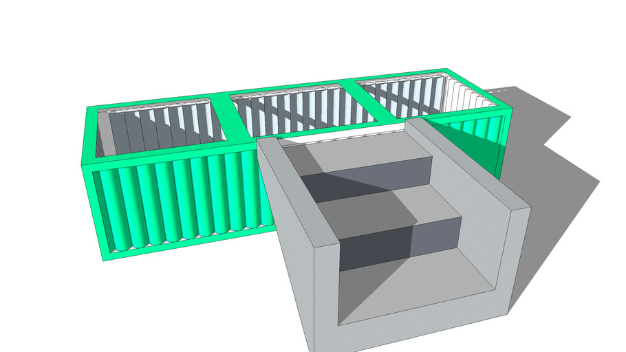 trash container | 3D Warehouse