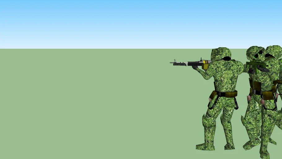 820th sfl combat jungle stack | 3D Warehouse