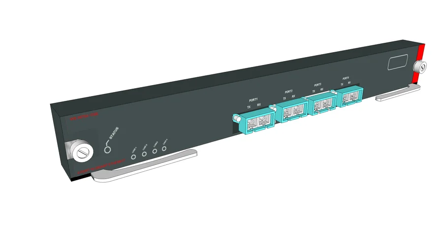 Cisco WS-X6704-10GE | 3D Warehouse