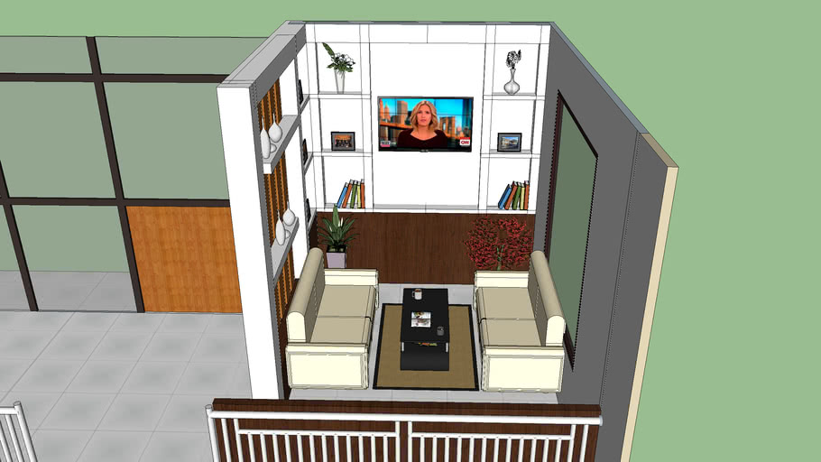 Ruang Tamu Office2 | 3D Warehouse