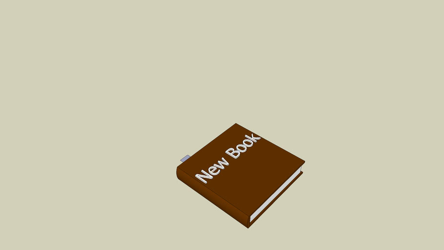 Simple Book | 3D Warehouse