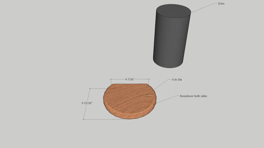Alexa Shelf | 3D Warehouse