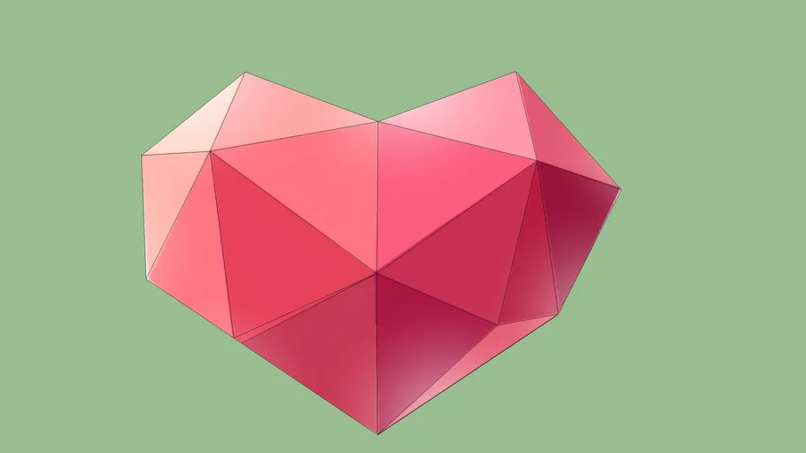 Heart Shape Wall 3D design | 3D Warehouse