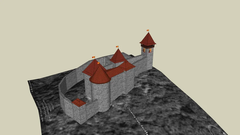 The Castle Reviste (ruins) | 3D Warehouse
