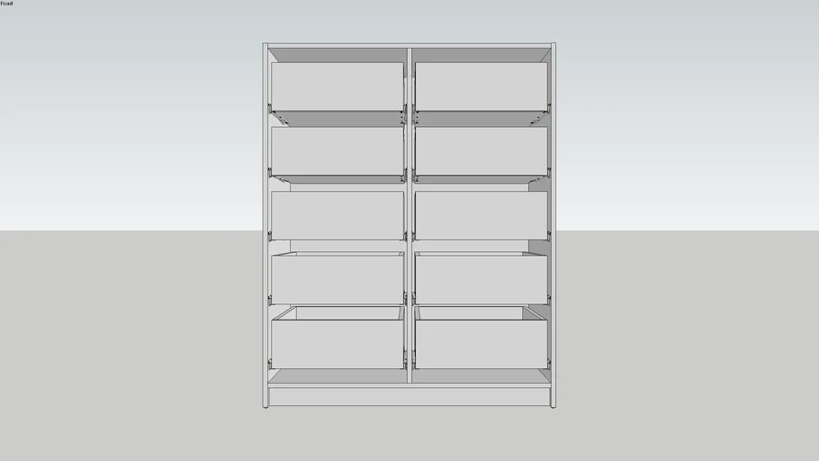 Storage Cabinet | 3D Warehouse