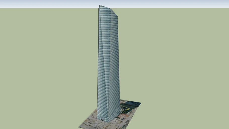 Torre Cristal, Madrid | 3D Warehouse